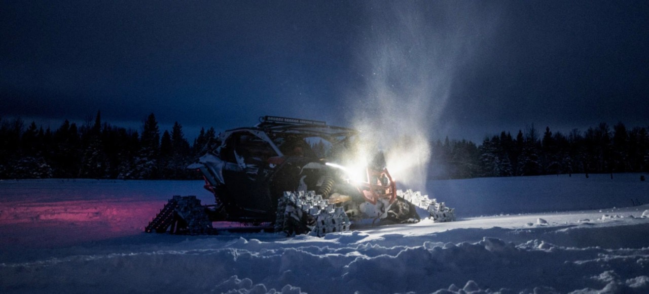 Can Am Maverick With Tracks